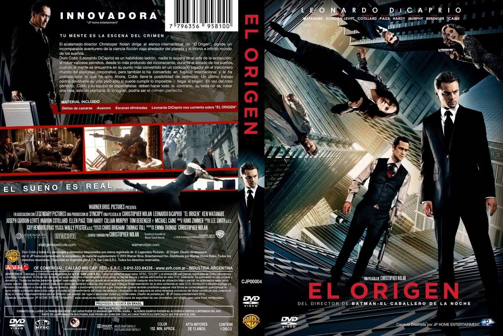 Peliculas en DVD: EL ORIGEN ESTRENO!
